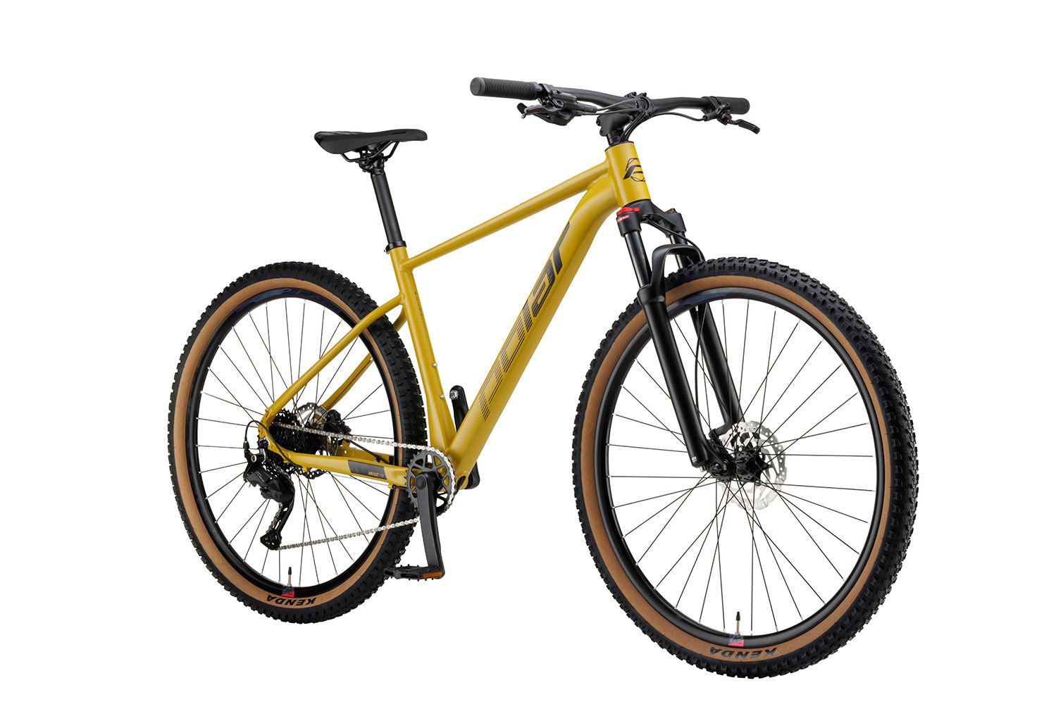 Bicikl Polar Mirage Pro 29 mustard yellow 29 crni MTB bicikl
